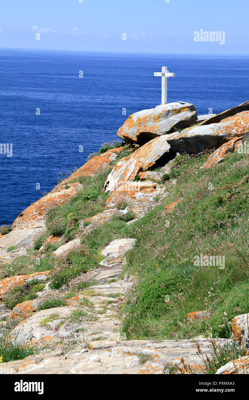 Isla de Ons Parque Nacional Islas Atlánticas de Galicia Stock Photo - Alamy