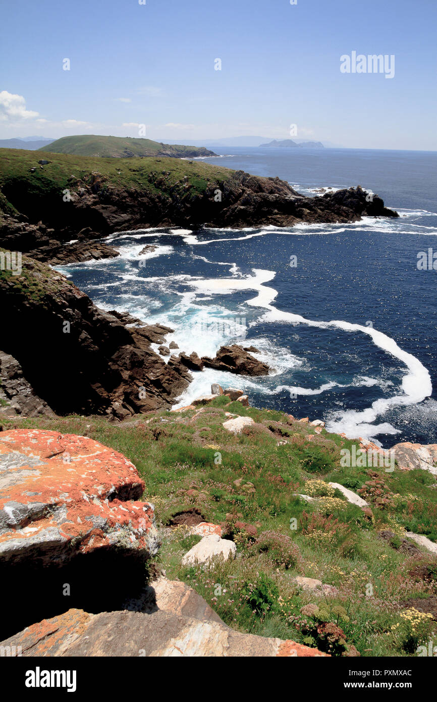 Isla de Ons Parque Nacional Islas Atlánticas de Galicia Stock Photo - Alamy