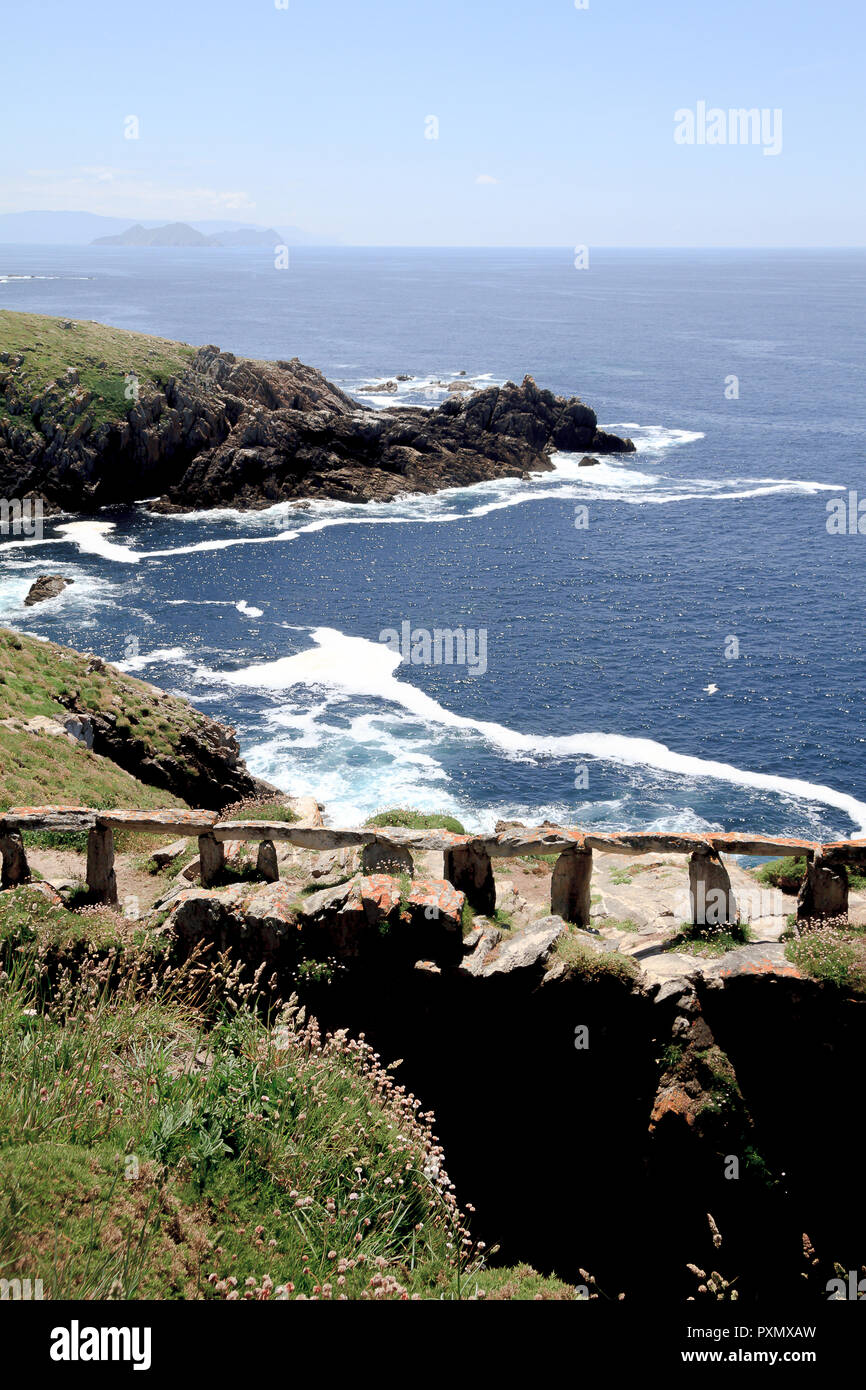 Isla de Ons Parque Nacional Islas Atlánticas de Galicia Stock Photo - Alamy