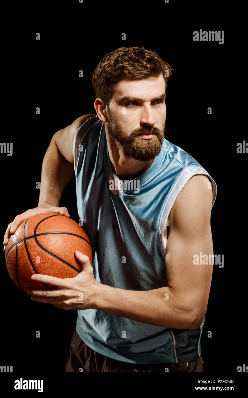 Confident basketball player hi-res stock photography and images - Alamy