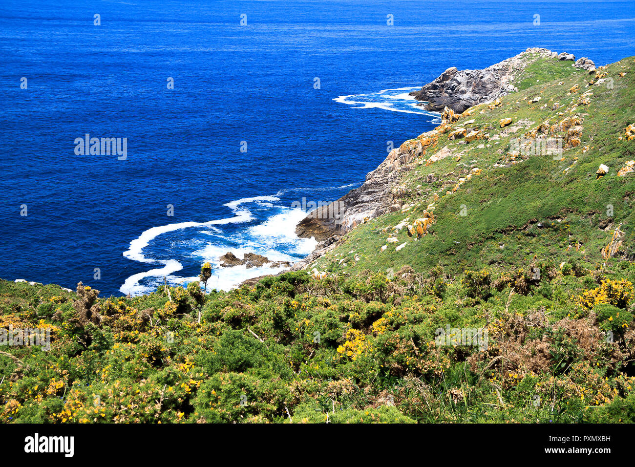 Isla de Ons Parque Nacional Islas Atlánticas de Galicia Stock Photo - Alamy