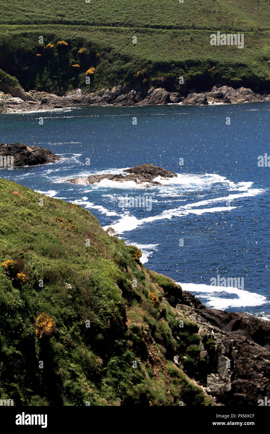 Isla de Ons Parque Nacional Islas Atlánticas de Galicia Stock Photo - Alamy