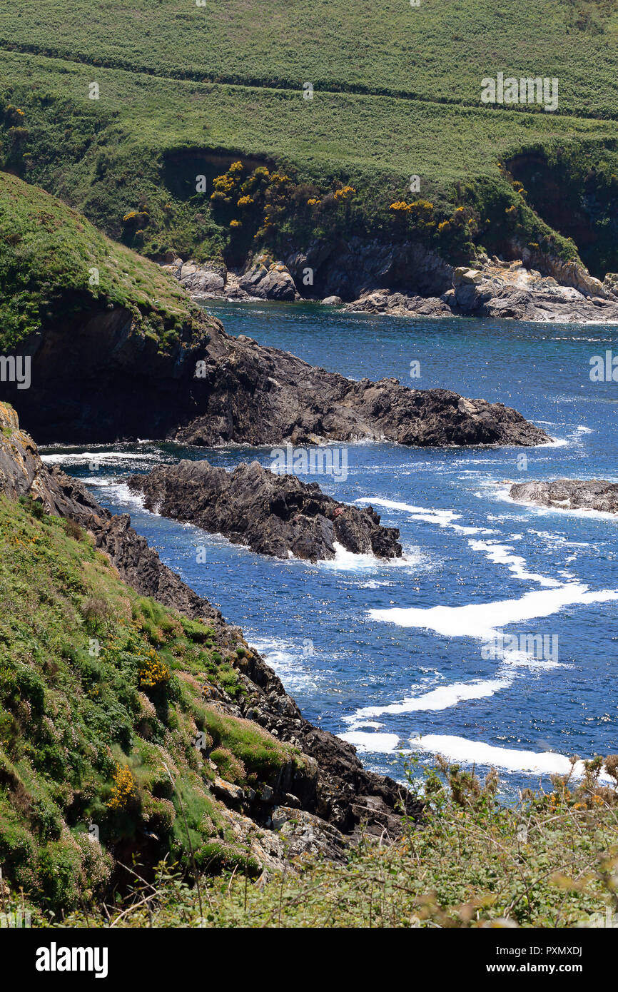 Isla de Ons Parque Nacional Islas Atlánticas de Galicia Stock Photo - Alamy