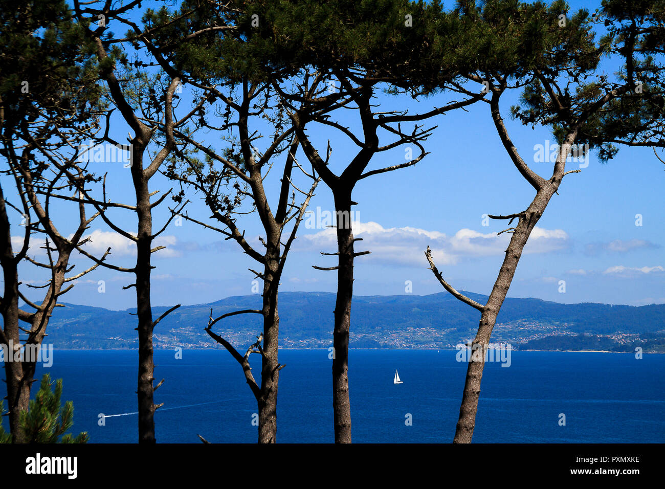 Isla de Ons Parque Nacional Islas Atlánticas de Galicia Stock Photo - Alamy