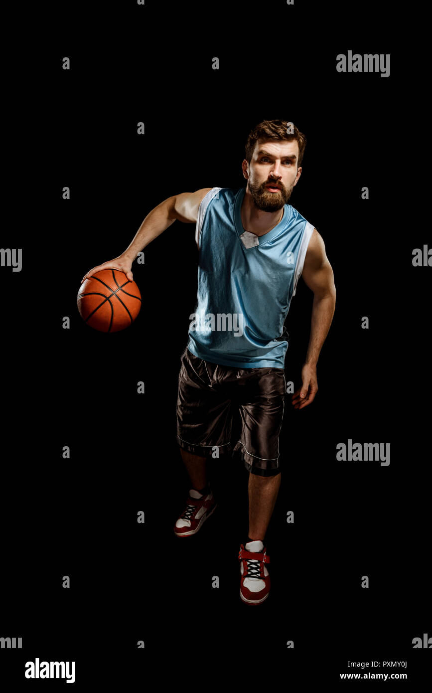 Running basketball player on hi-res stock photography and images - Alamy