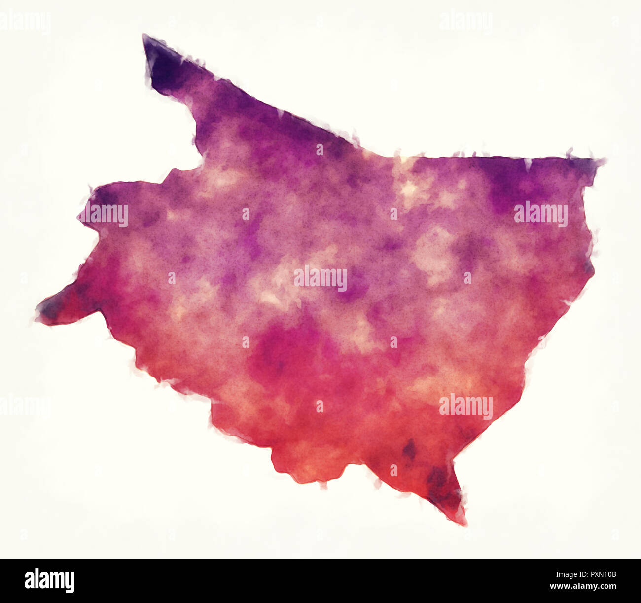 Cartago province costa rica map hi-res stock photography and images - Alamy