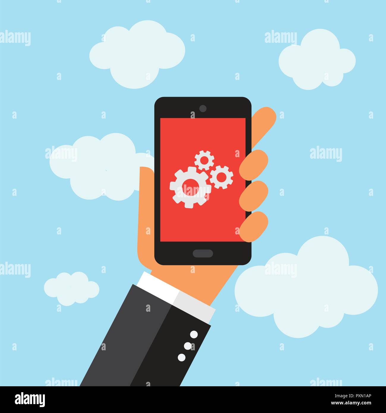 Configuration vector vectors hi-res stock photography and images - Alamy