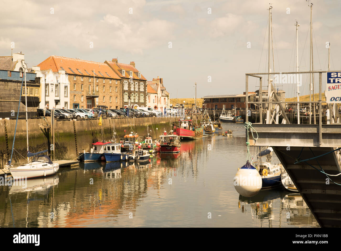 Eyemouth fishing boats hi-res stock photography and images - Alamy