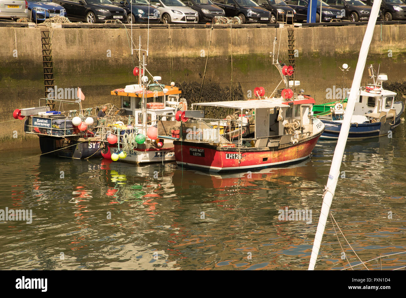 Eyemouth fishing boats hi-res stock photography and images - Alamy