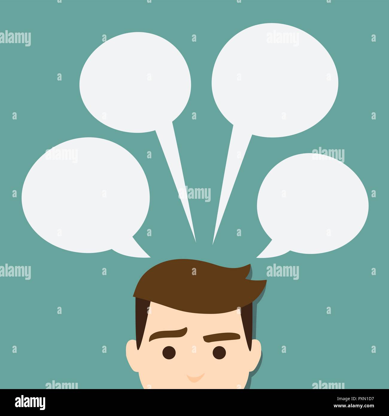 Talking Head Illustration