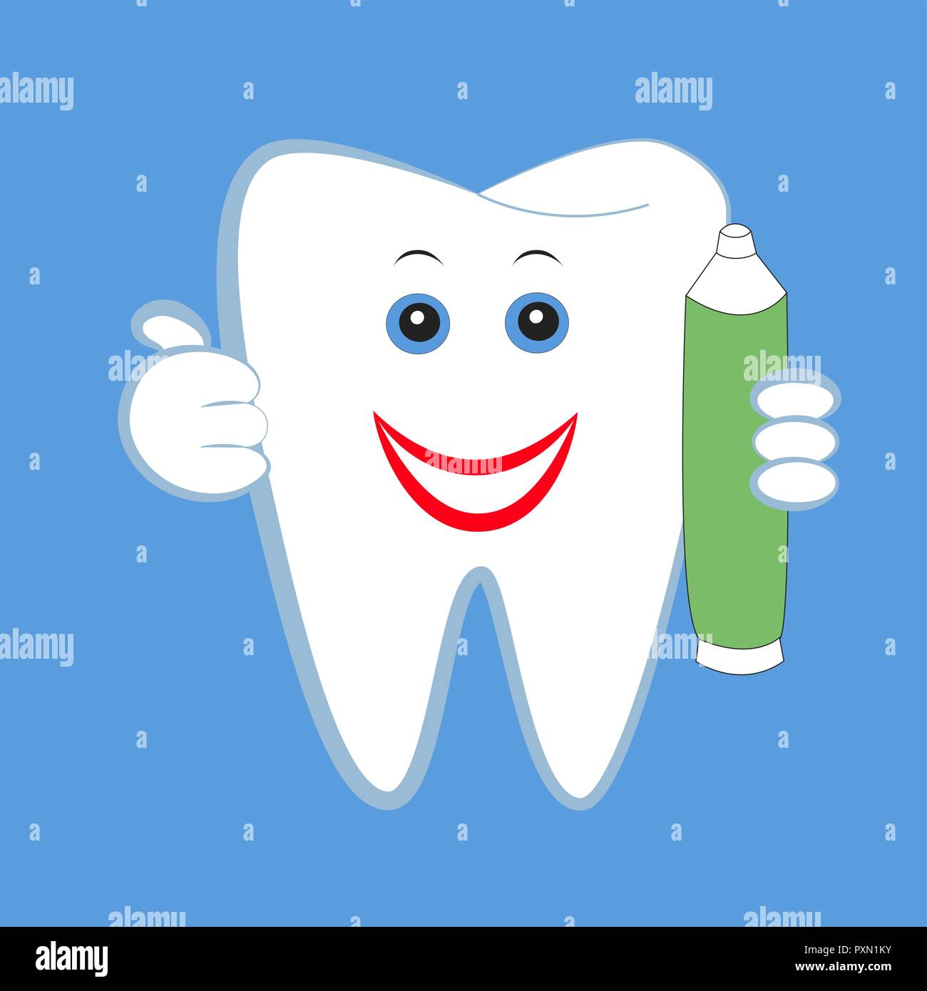 Toothpaste tube white background Stock Vector Images - Alamy