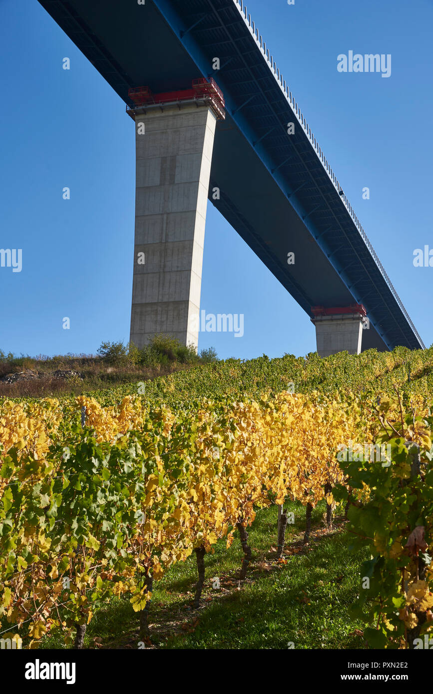 High Moselle Bridge, Germany Stock Photo - Alamy