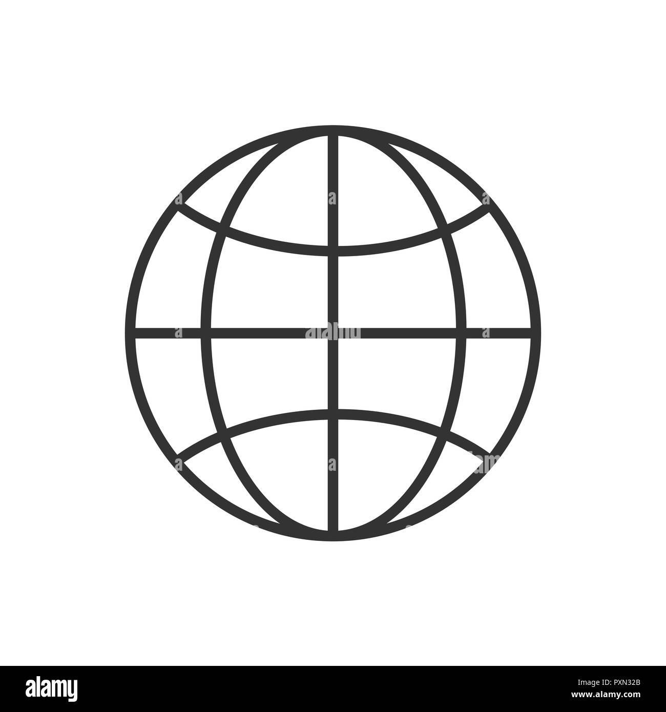 World logo minimal Black and White Stock Photos & Images - Alamy