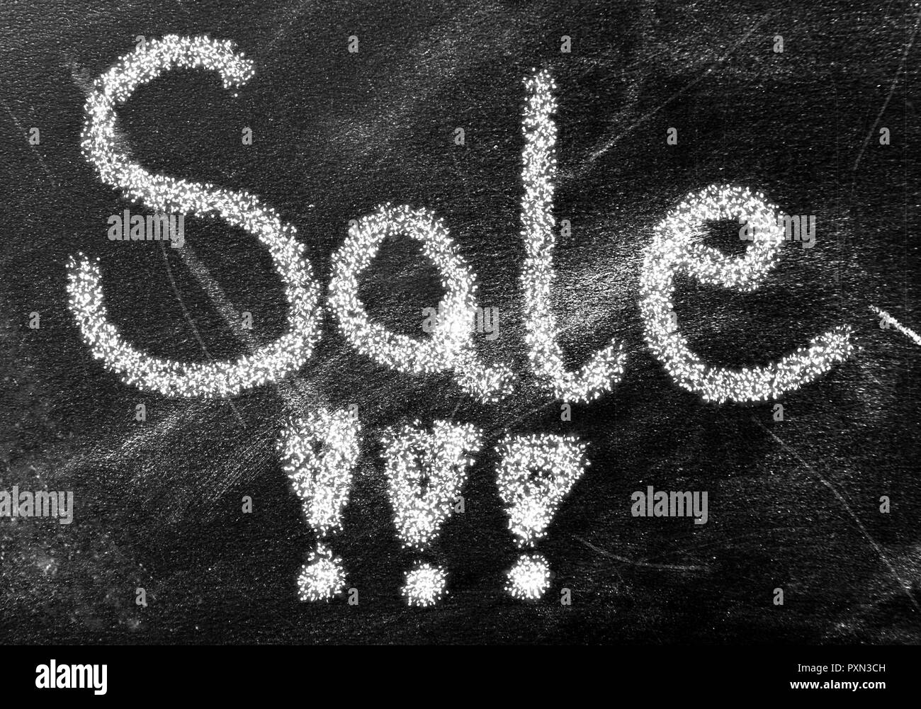 Office chalkboard Black and White Stock Photos & Images - Alamy