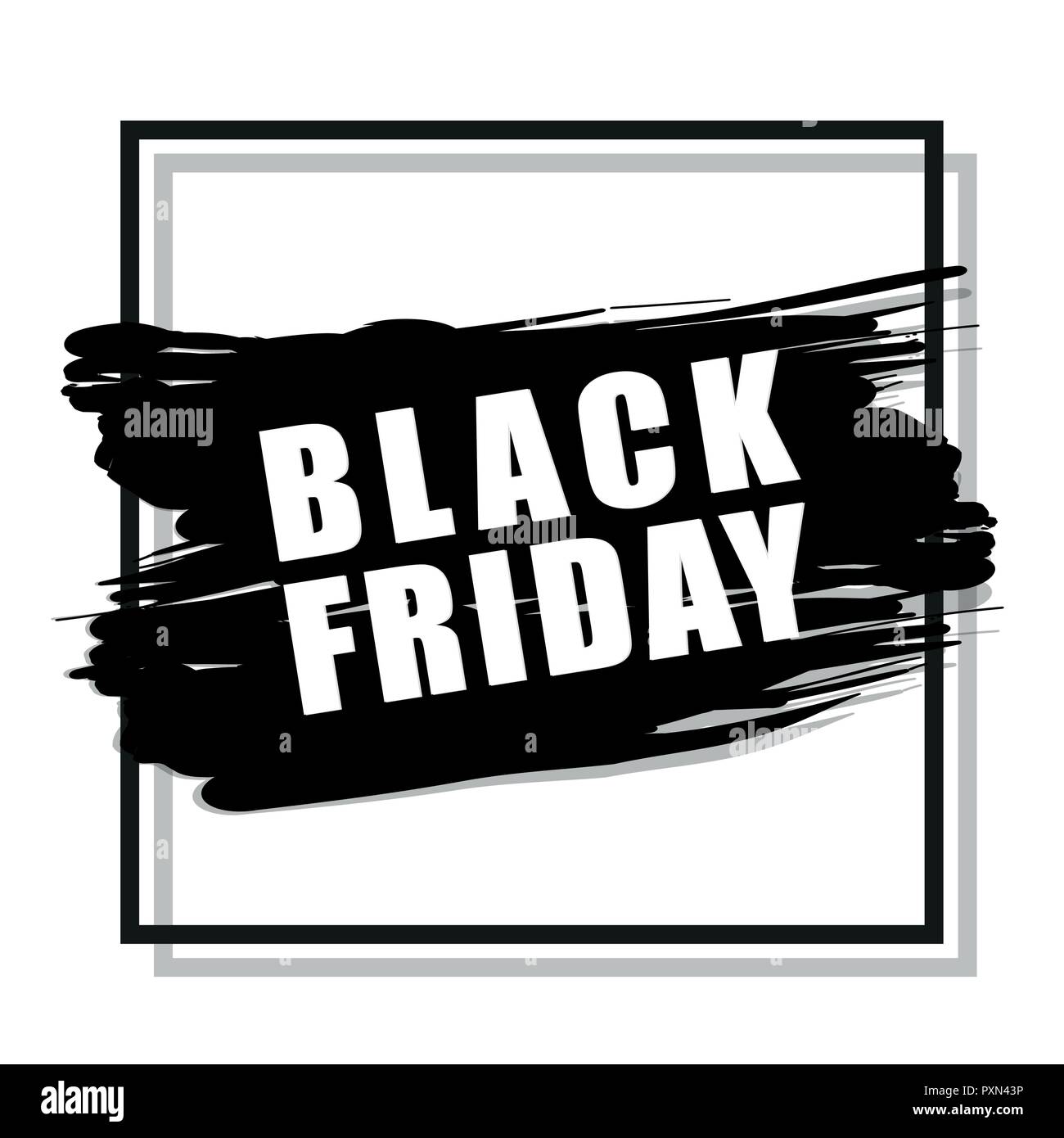 Sale banner black friday Cut Out Stock Images & Pictures - Alamy