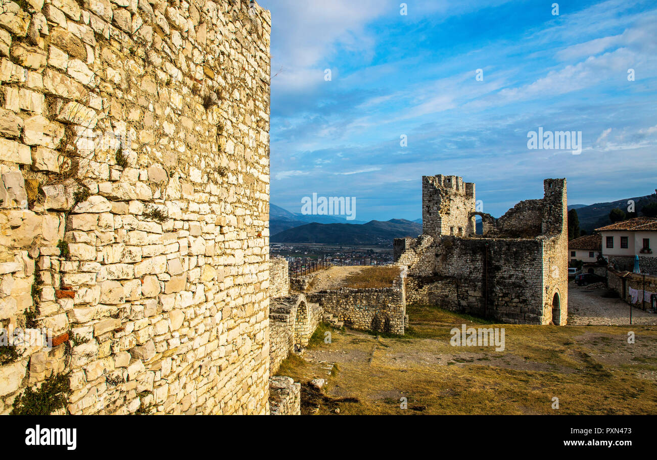 Berat Albania, Berati, UNESCO world heritage site, Albania, Europe ...