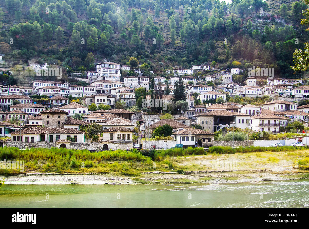 Berat Albania, Berati, UNESCO world heritage site, Albania, Europe ...