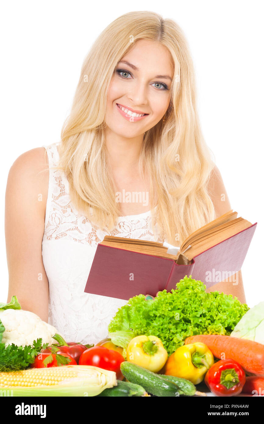 Woman vegetables concept food hi-res stock photography and images - Alamy