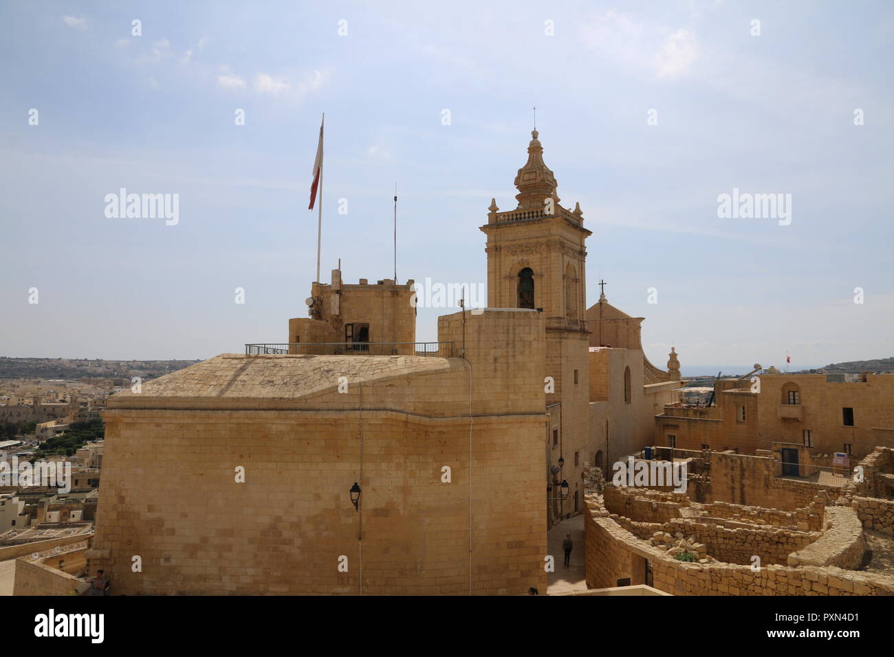 Gozo Chatedral, Cittadella, Victoria, Gozo Stock Photo - Alamy