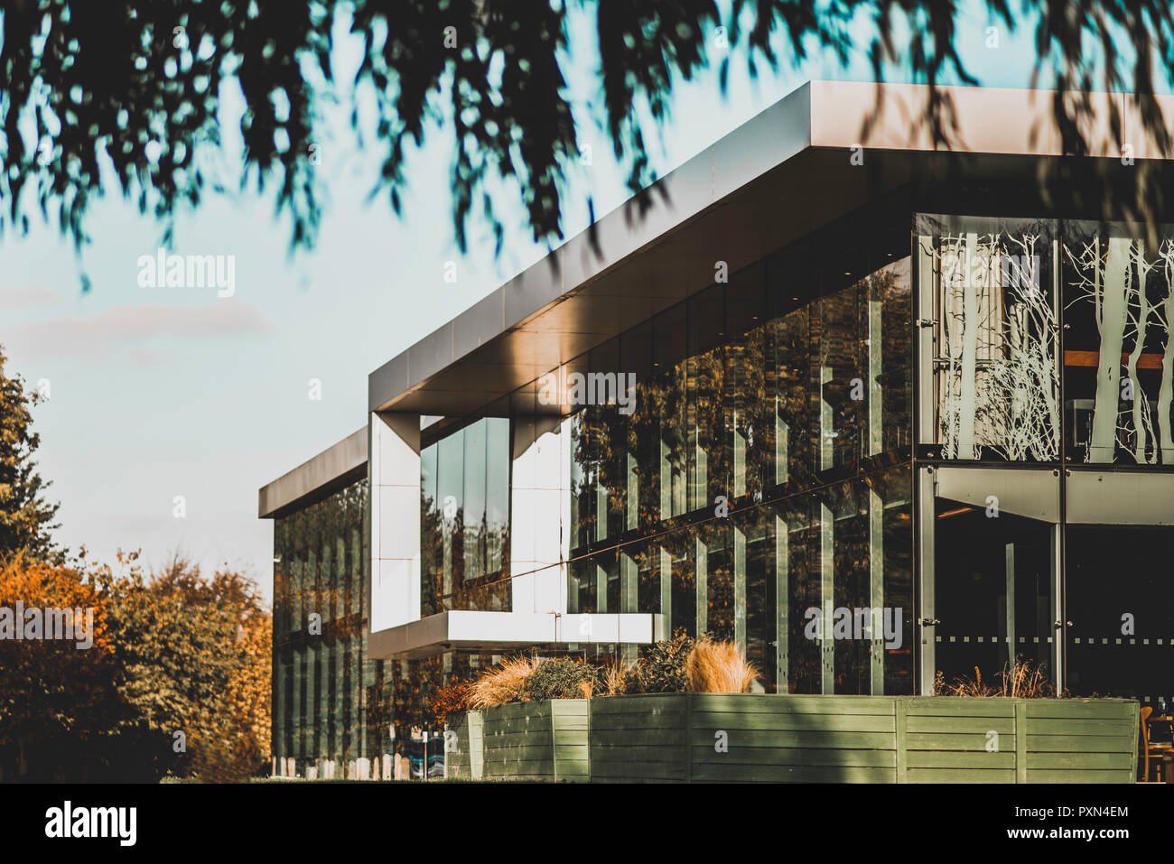 The Key Theatre Peterborough from the riverside Stock Photo - Alamy