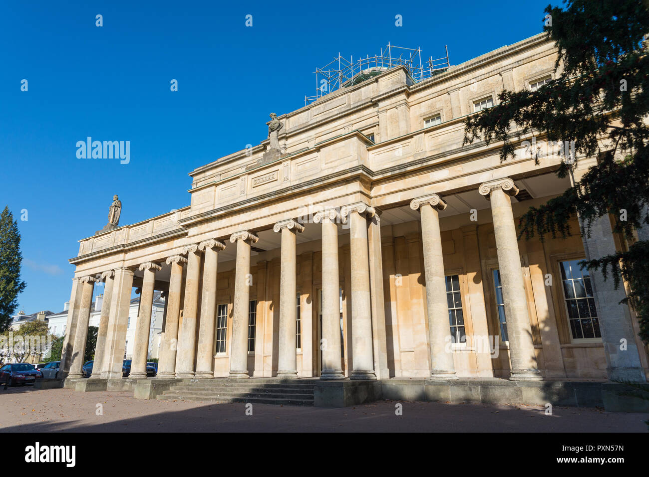 The Pittville Pump Room in Pittville Park, Cheltenham, Gloucestershire ...