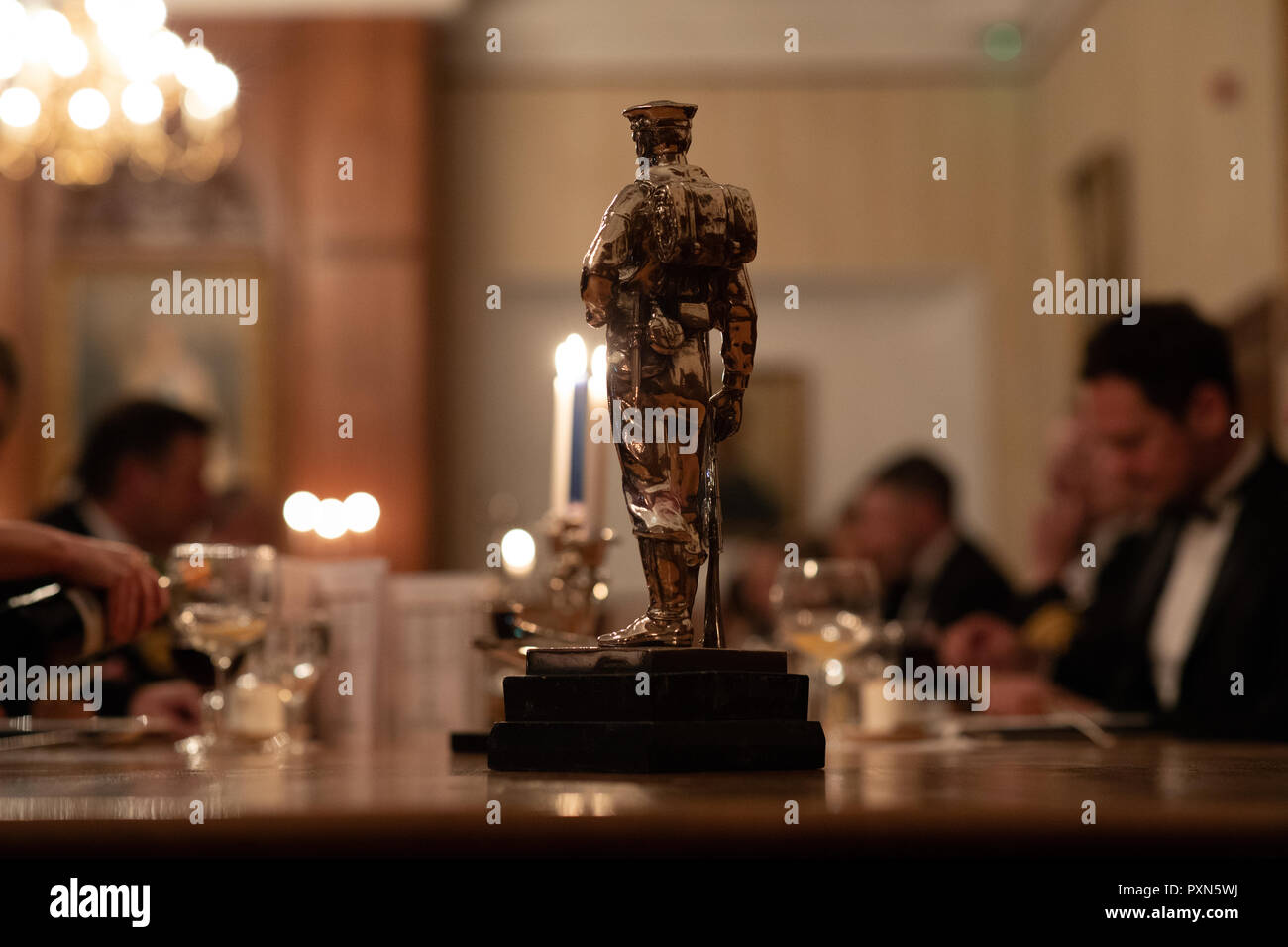 Royal Navy Trafalgar Night Dinner at HMS EXCELLENT Stock Photo - Alamy