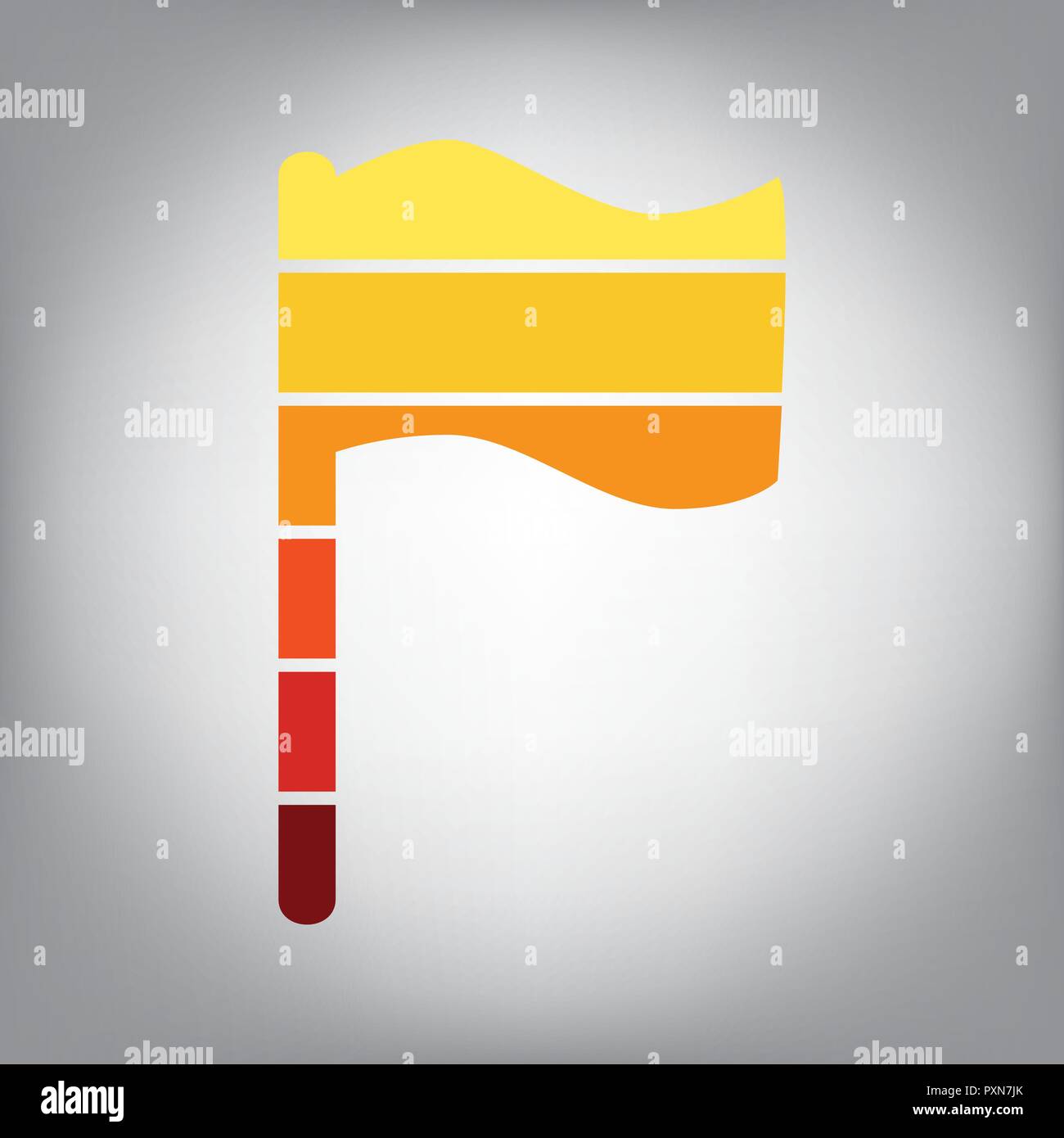 Horizontal flag pole Stock Vector Images - Alamy