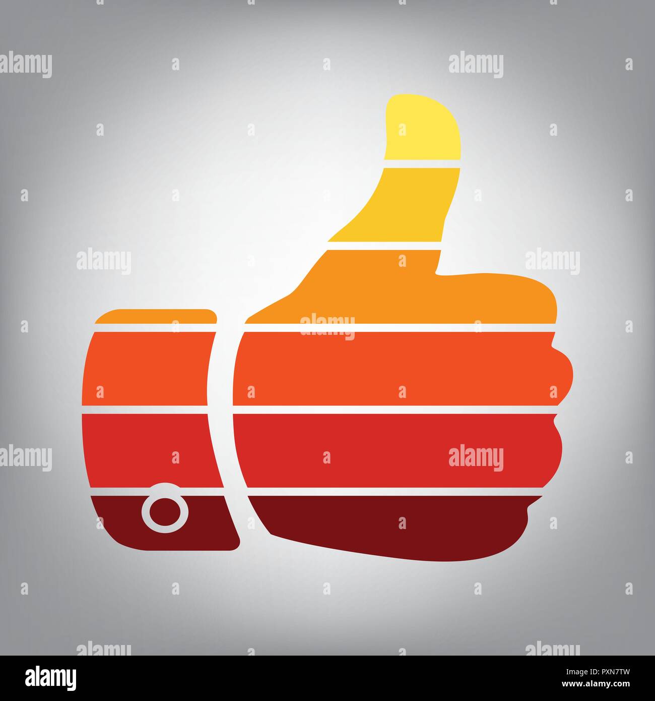 Hand horizontally Stock Vector Images - Alamy