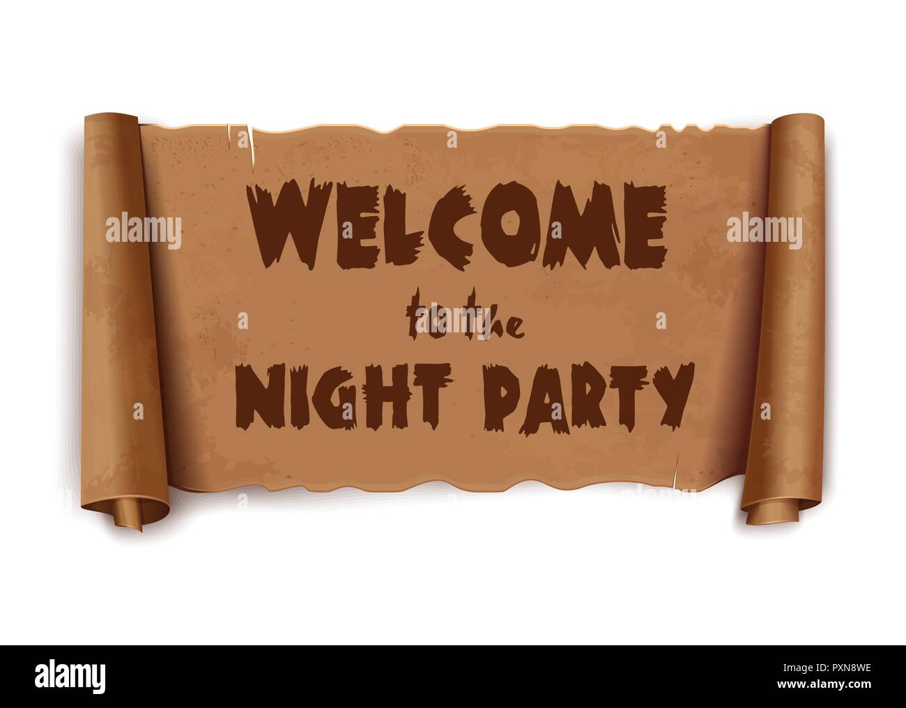 Welcome banner, party hi-res stock photography and images - Alamy