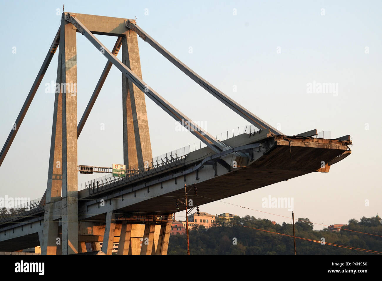 Morandi bridge disaster hi-res stock photography and images - Alamy