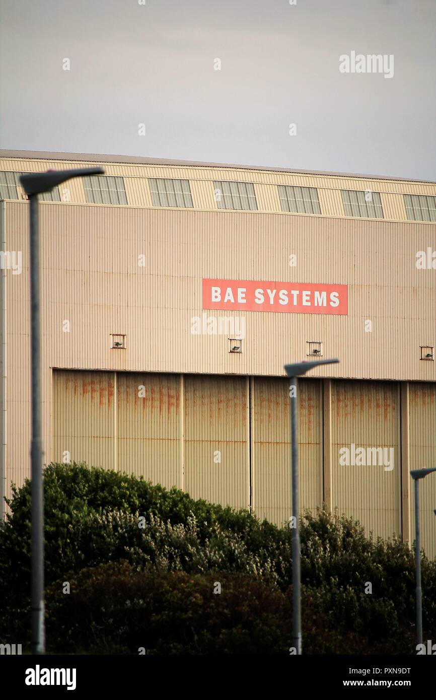 BAE SYSTEMS Barrow In Furness Cumbria uk Stock Photo - Alamy