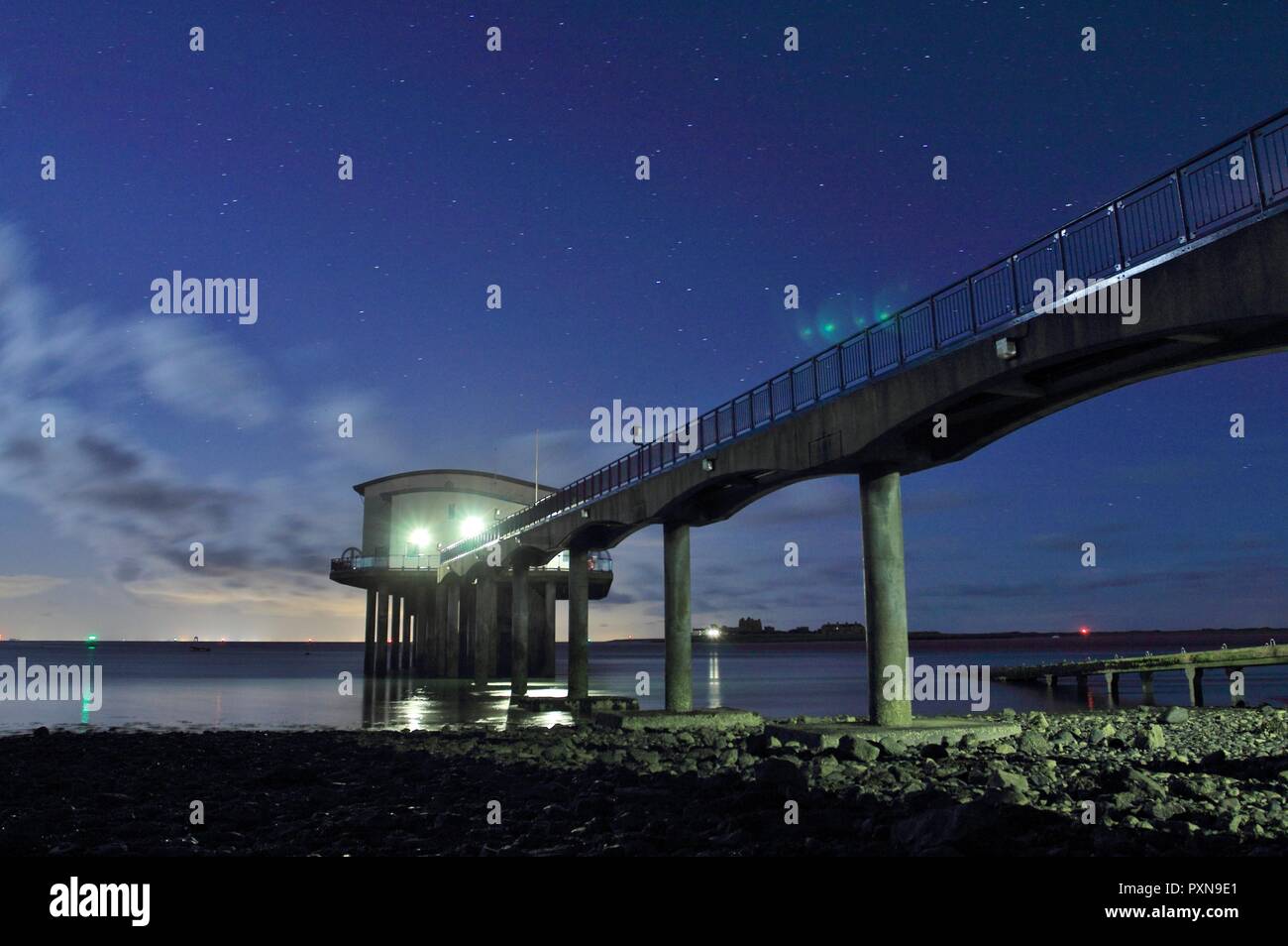 Roa Island Lifeboat Station. Roa Island near Piel Island and Rampside ...