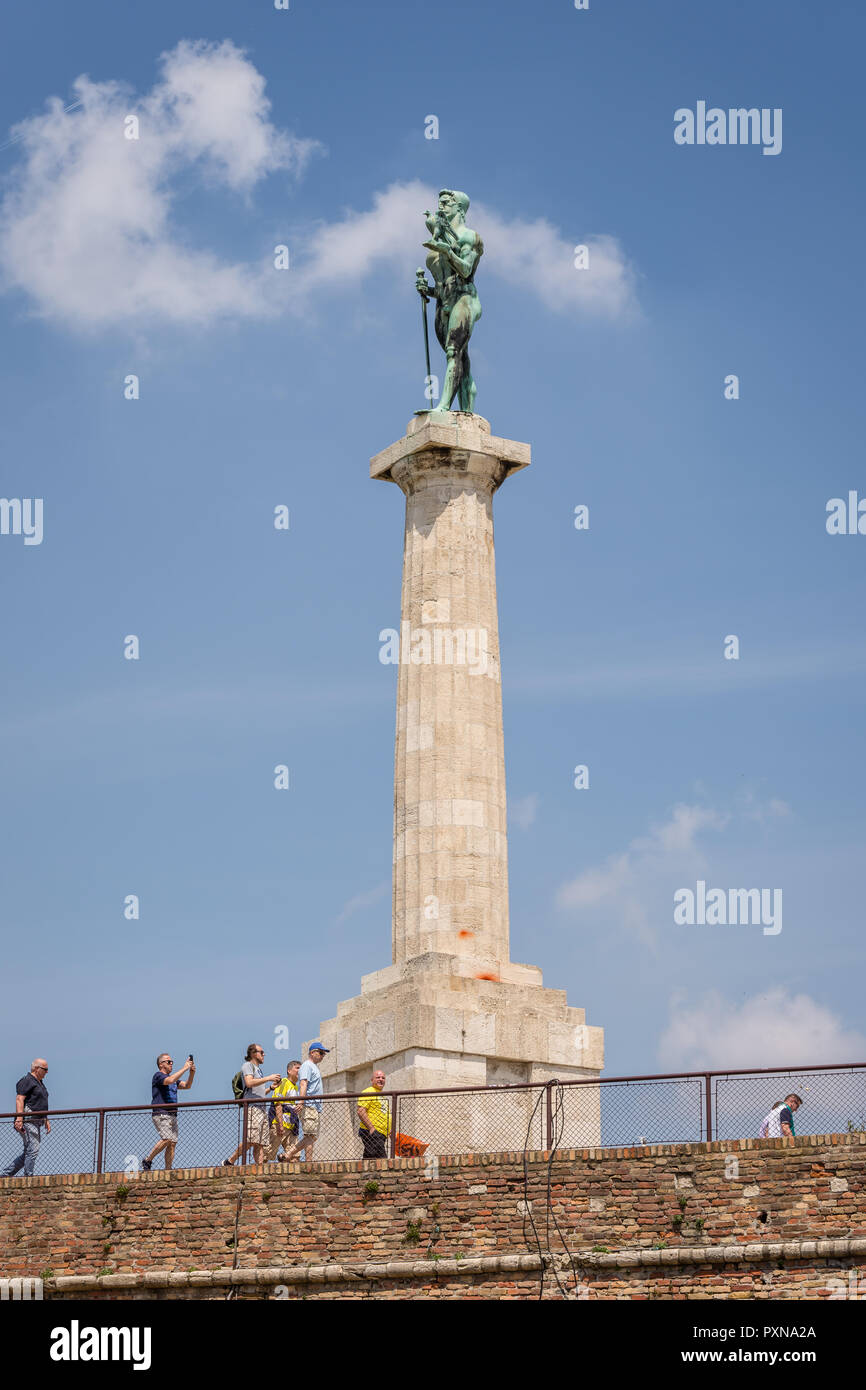 Statue of victory belgrade hi-res stock photography and images - Alamy