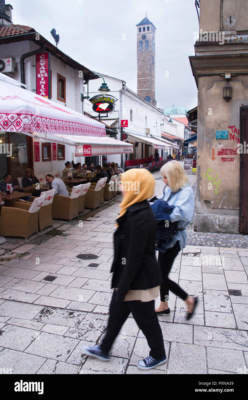 The city of Sarajevo, the capital of Bosnia and Herzegovina, the ...