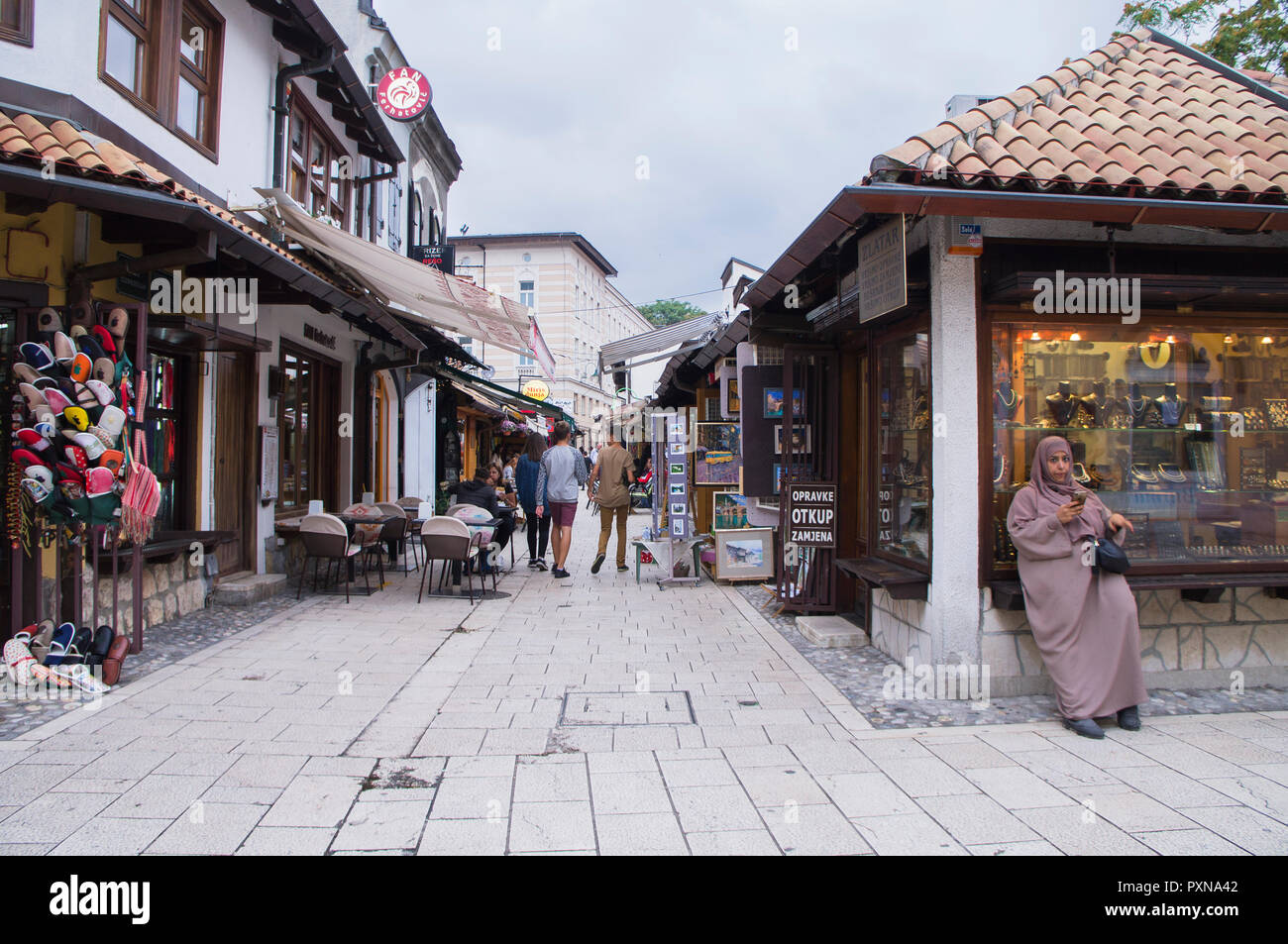 The city of Sarajevo, the capital of Bosnia and Herzegovina, the ...