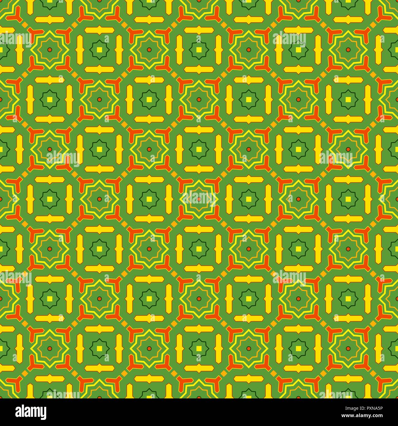 seamless vector colorful arabic geometric traditional pattern. Perfect ...
