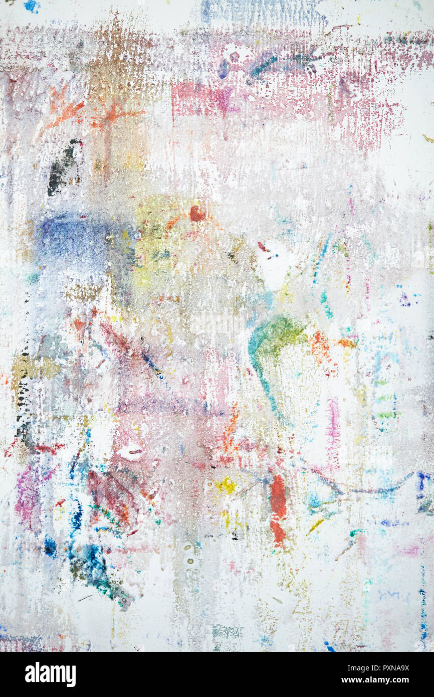 artist abstract painting canvas Stock Photo - Alamy