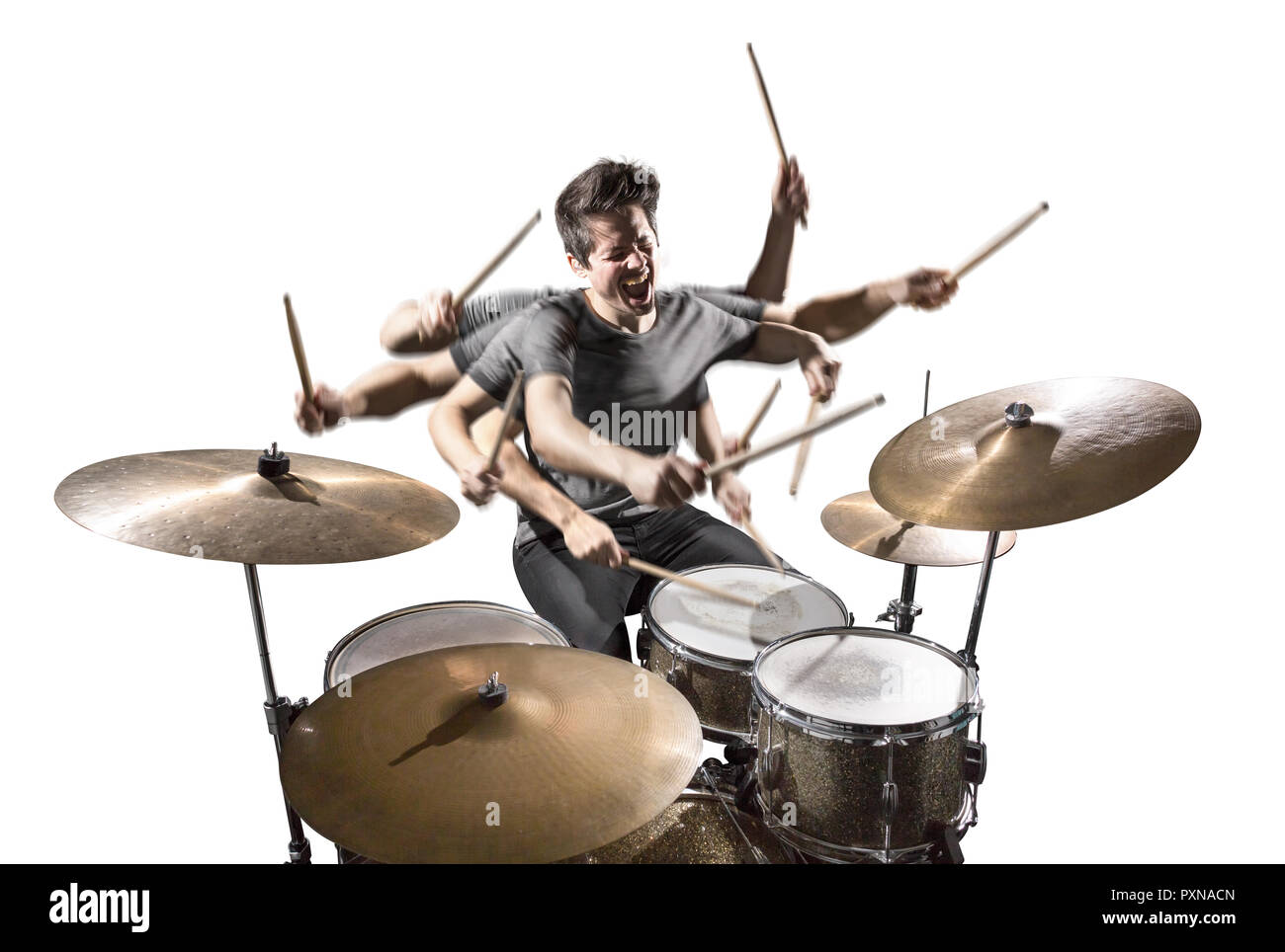 Many arms hi-res stock photography and images - Alamy