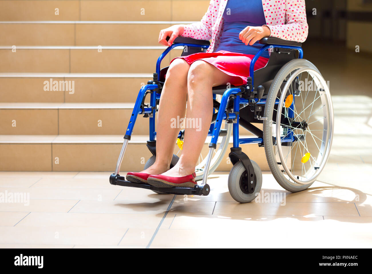 Wheelchair accessible steps High Resolution Stock Photography and ...