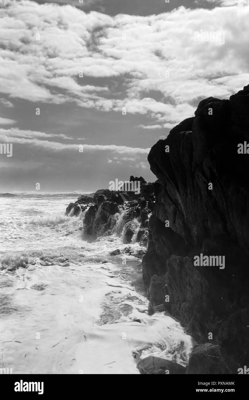 Soft blue deep Black and White Stock Photos & Images - Alamy