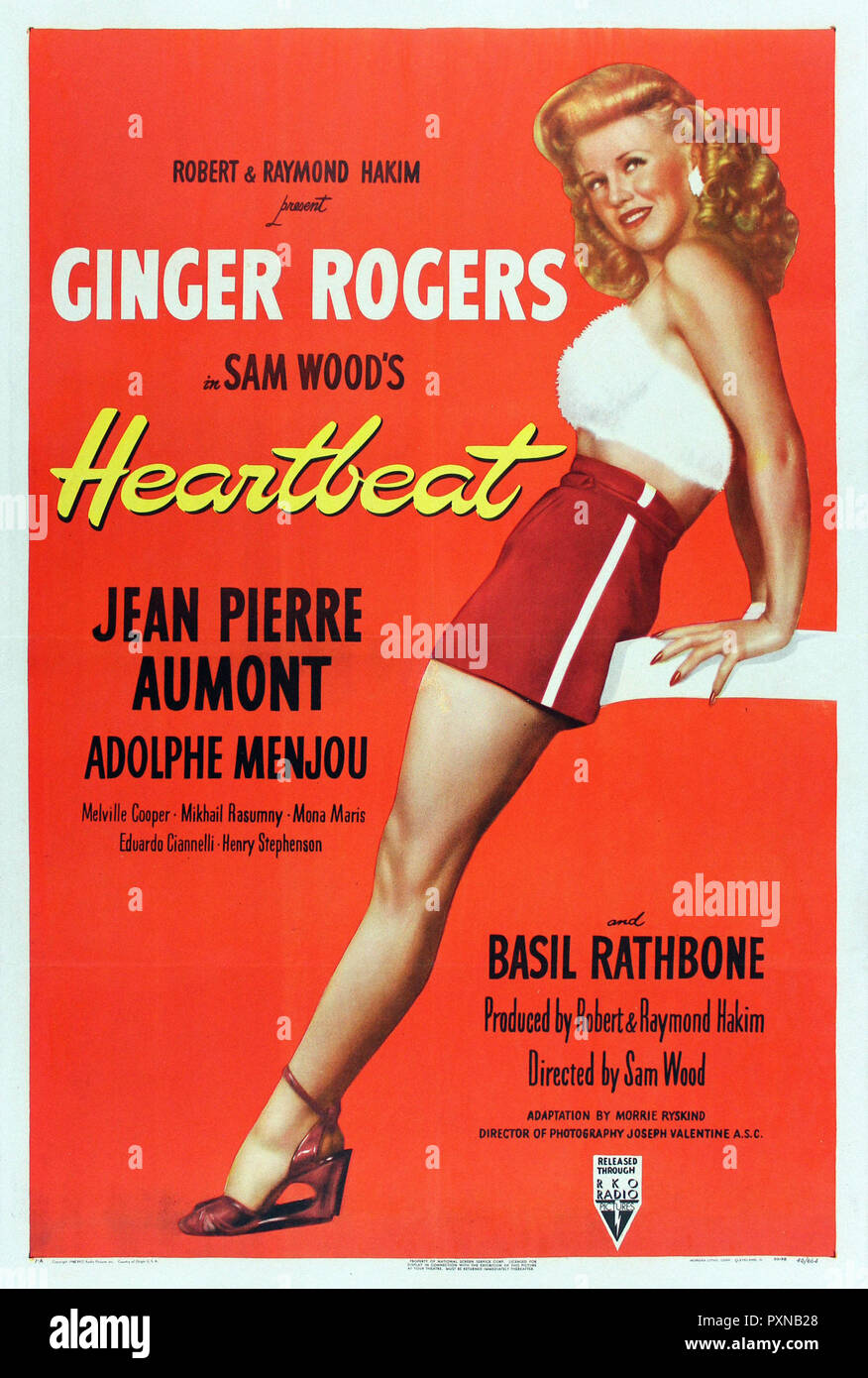 Heartbeat - Original movie poster Stock Photo - Alamy