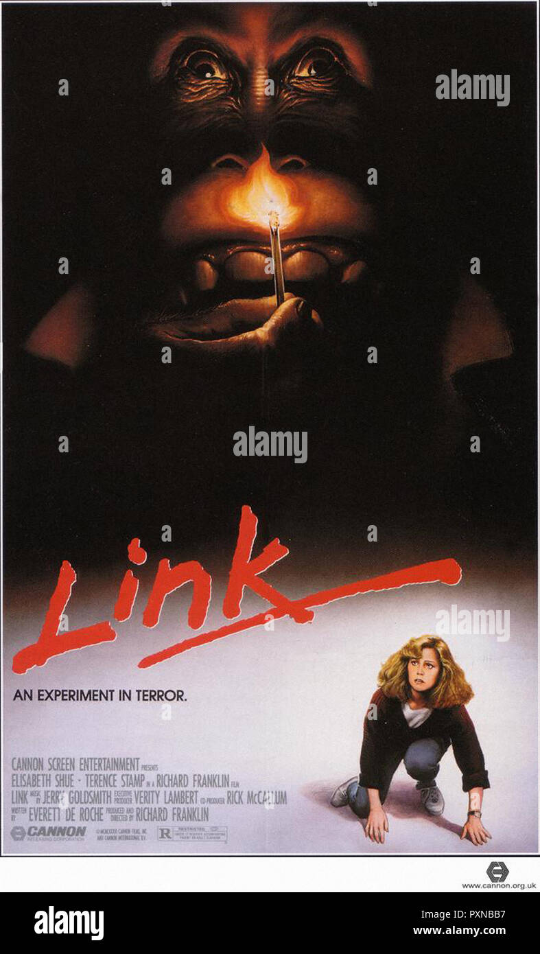 Link - Original movie poster Stock Photo - Alamy