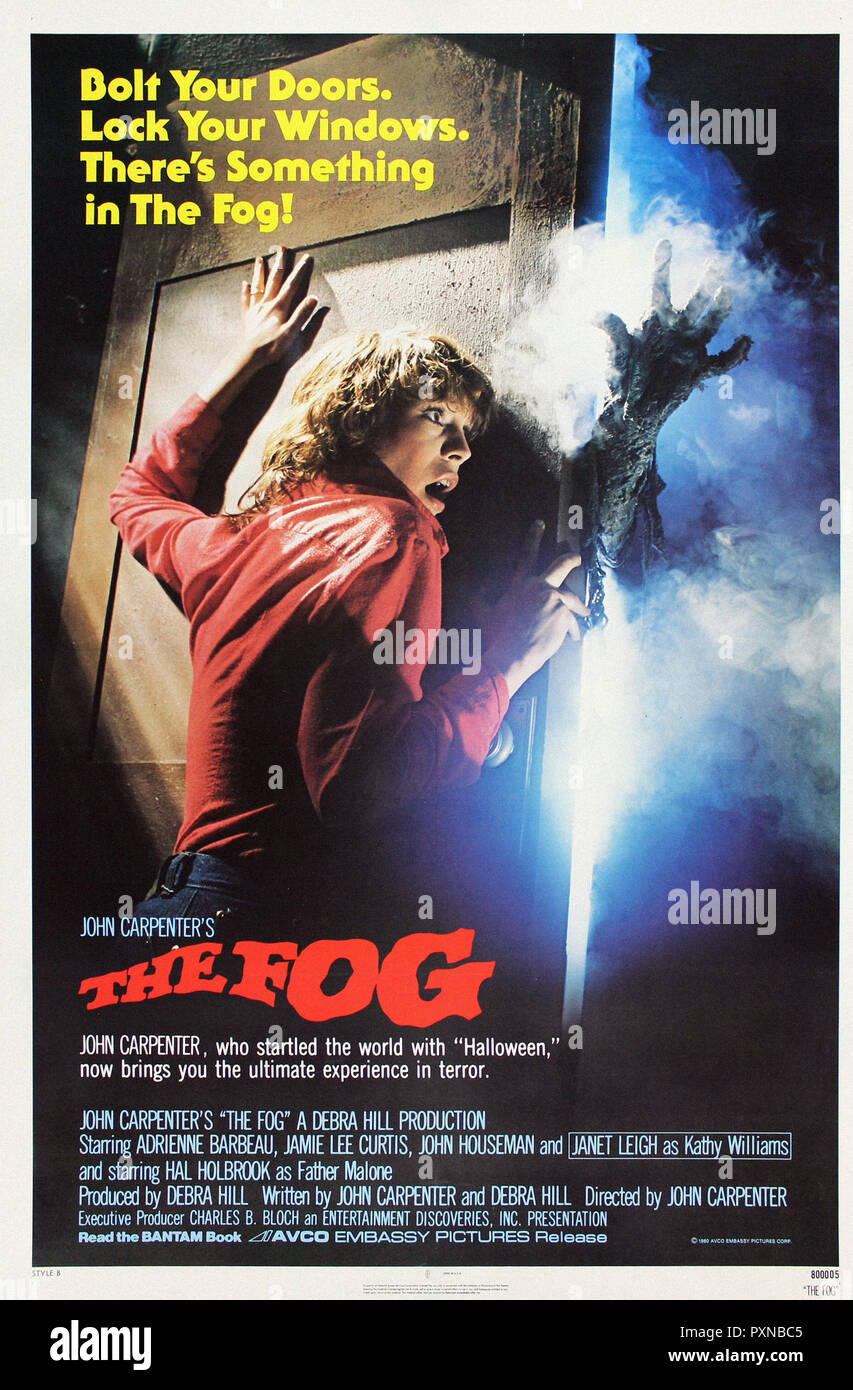 The Fog - Original movie poster Stock Photo - Alamy
