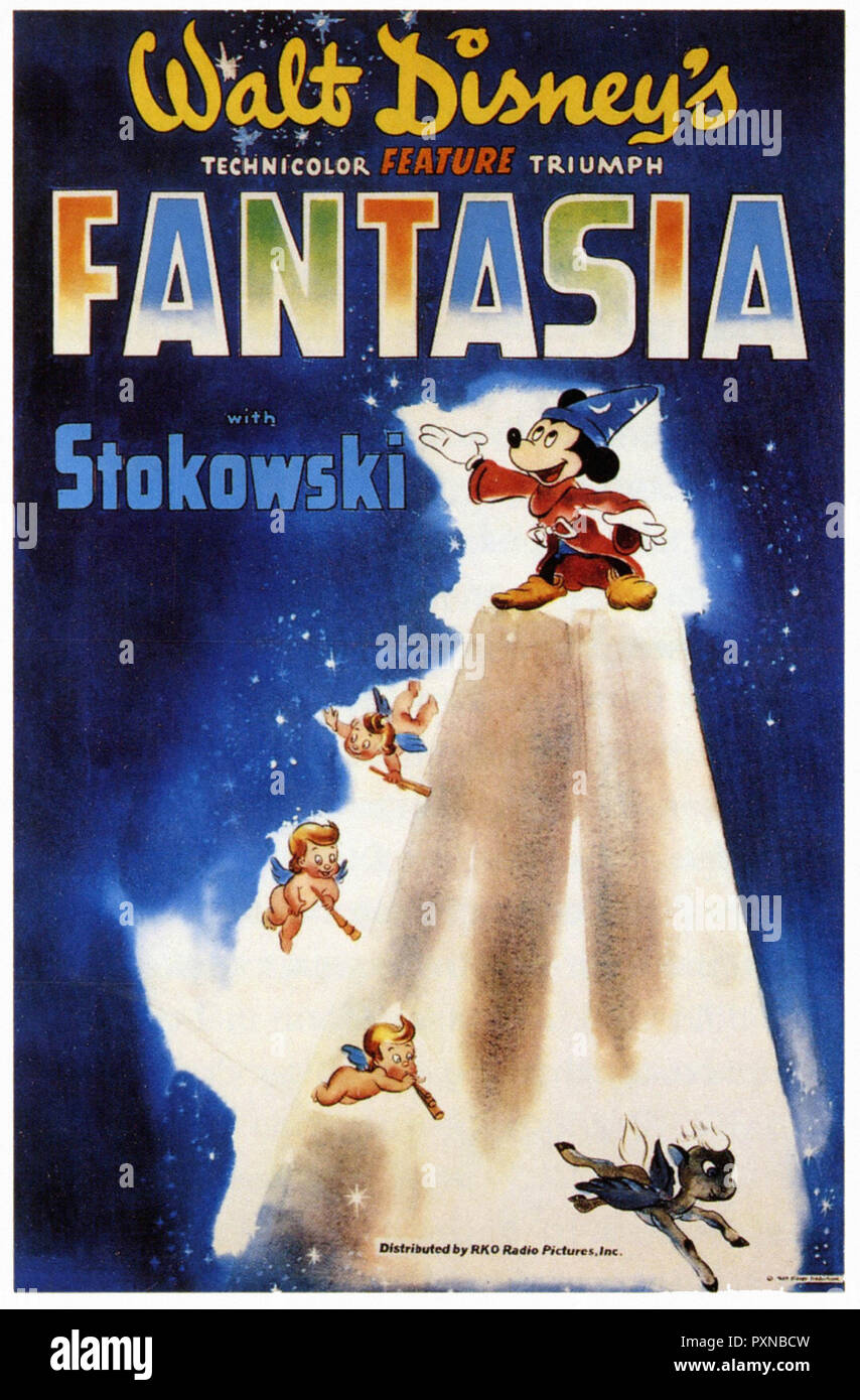 Fantasia movie poster hi-res stock photography and images - Alamy
