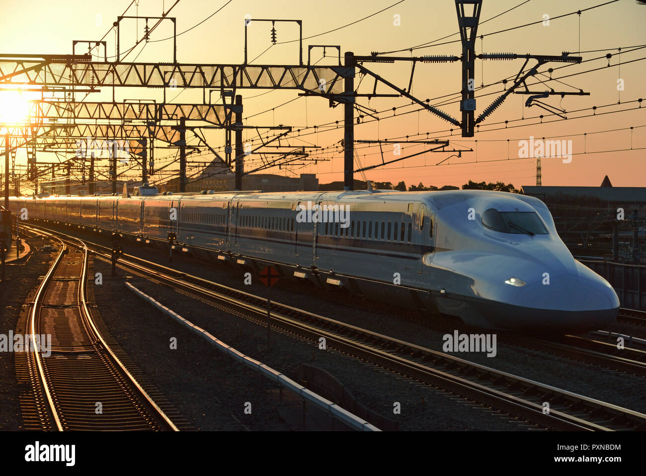 Shinkansen super express hi-res stock photography and images - Alamy