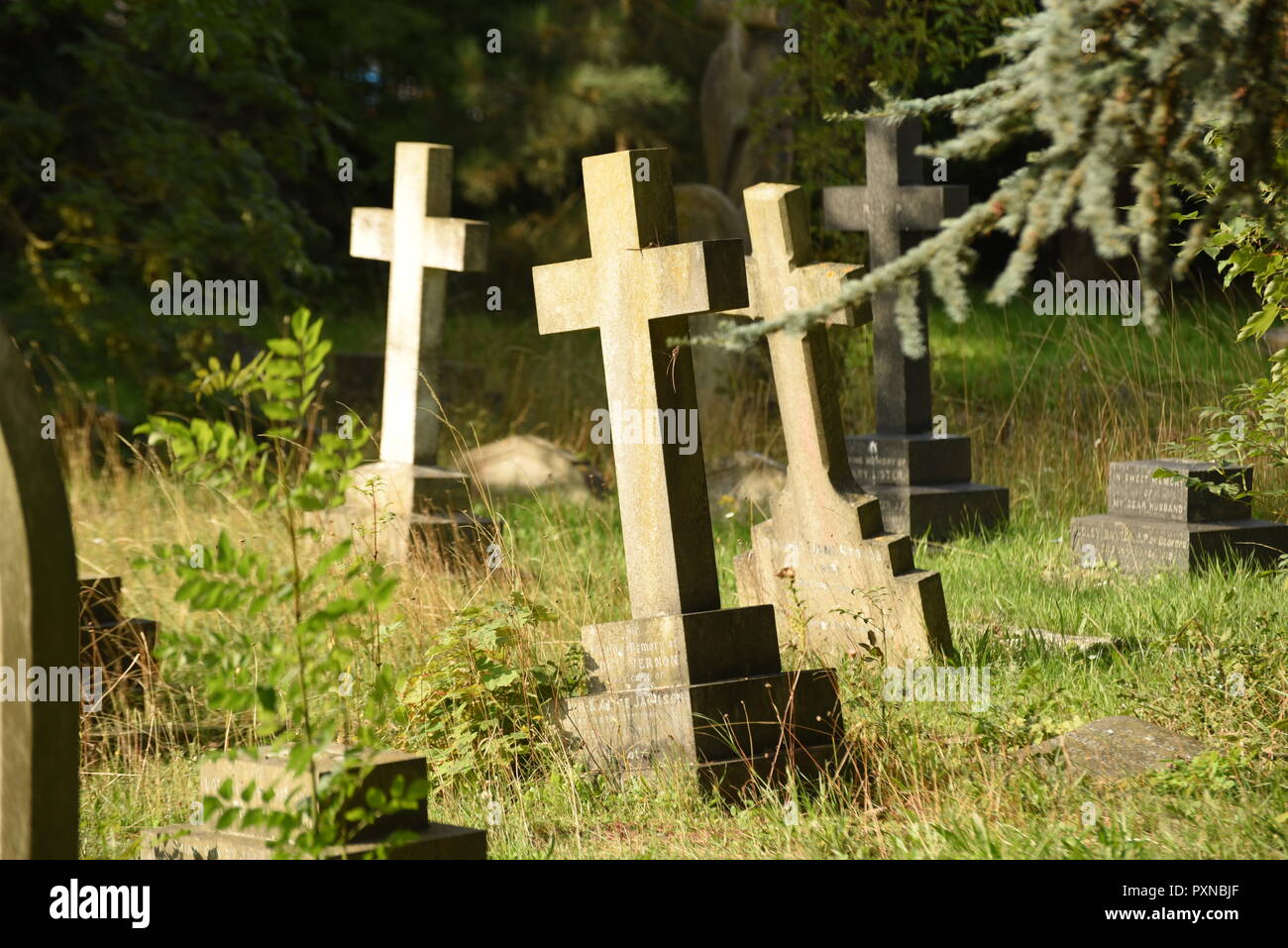 Tilted cross hi-res stock photography and images - Alamy