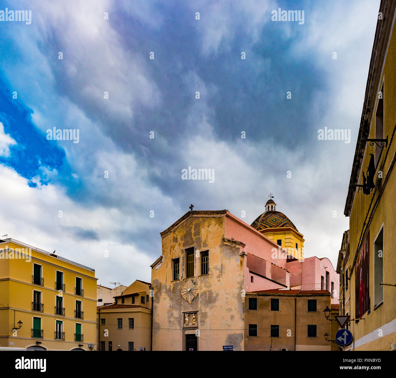 Church san michele alghero sardinia hi-res stock photography and images ...