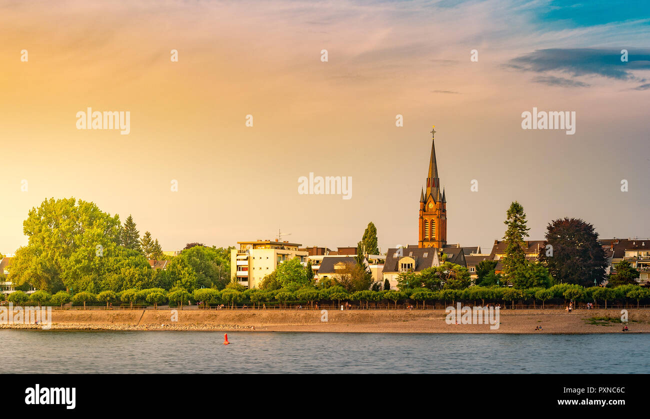 Boat river rhein bonn hi-res stock photography and images - Alamy