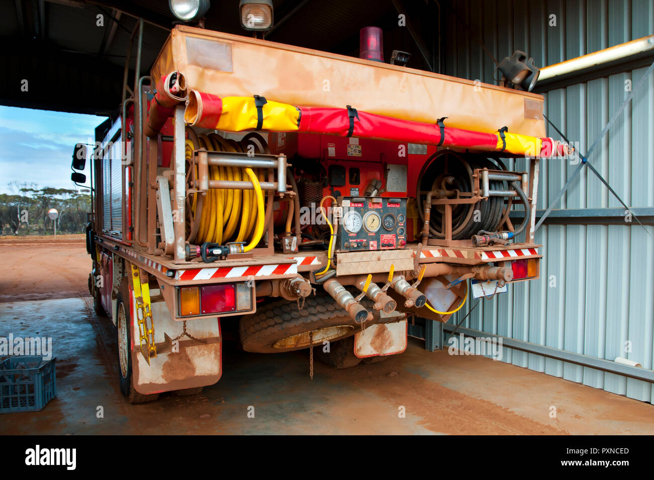 Australia fire truck hi-res stock photography and images - Alamy