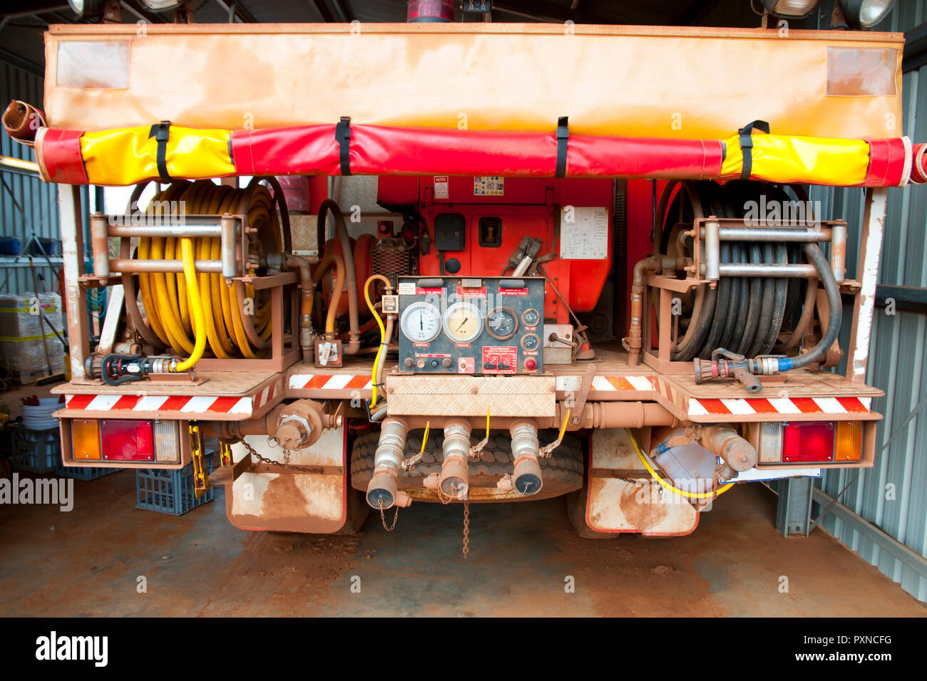 Fire Engine Truck Stock Photo - Alamy